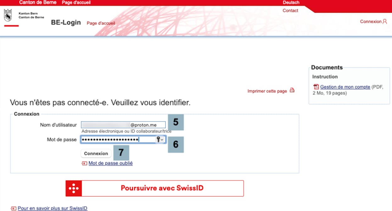 Mode d'emploi pas à pas